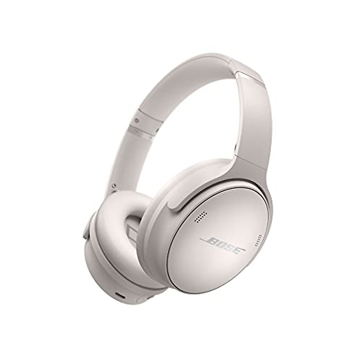 Bose QuietComfort 45 Noise Canceling Bluetooth Headphones (White Smoke)
