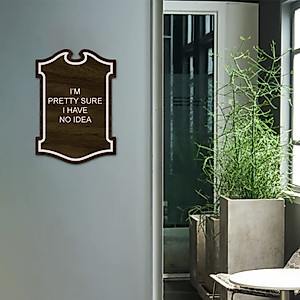 ComplianceSigns.com 10"x7" Plaque Shaped Engraved Custom Sign with Adhesive Strips, Engraved Plastic with Acrylic Core, Black on Marbled Platinum