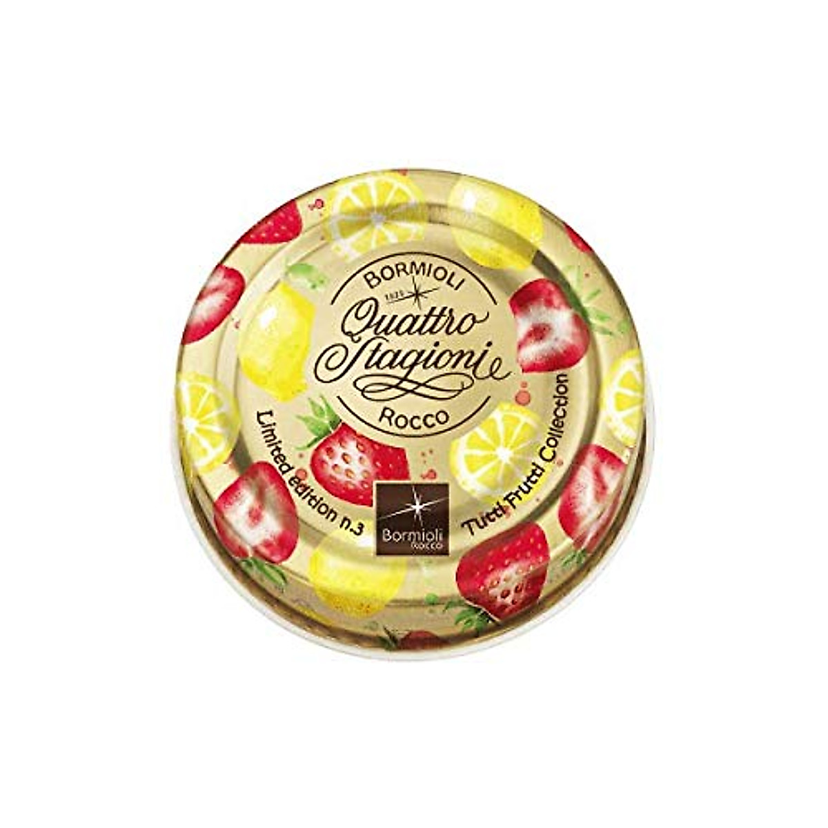 Bormioli Rocco Quattro Stagioni Tutti Frutti Bottle,13.5 oz, Clear, 12 Count (Pack of 1)