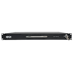 TRIPP LITE 1U Rackmount Keyboard with KVM Cable Kit for 2-Post or 4-Post Racks (SRSHELFKBD)