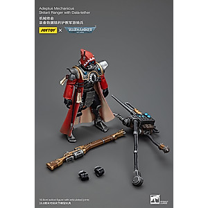 JoyToy Warhammer 40K: Adeptus Mechanicus Skitarii Ranger with Data-tether 1:18 Scale Action Figure