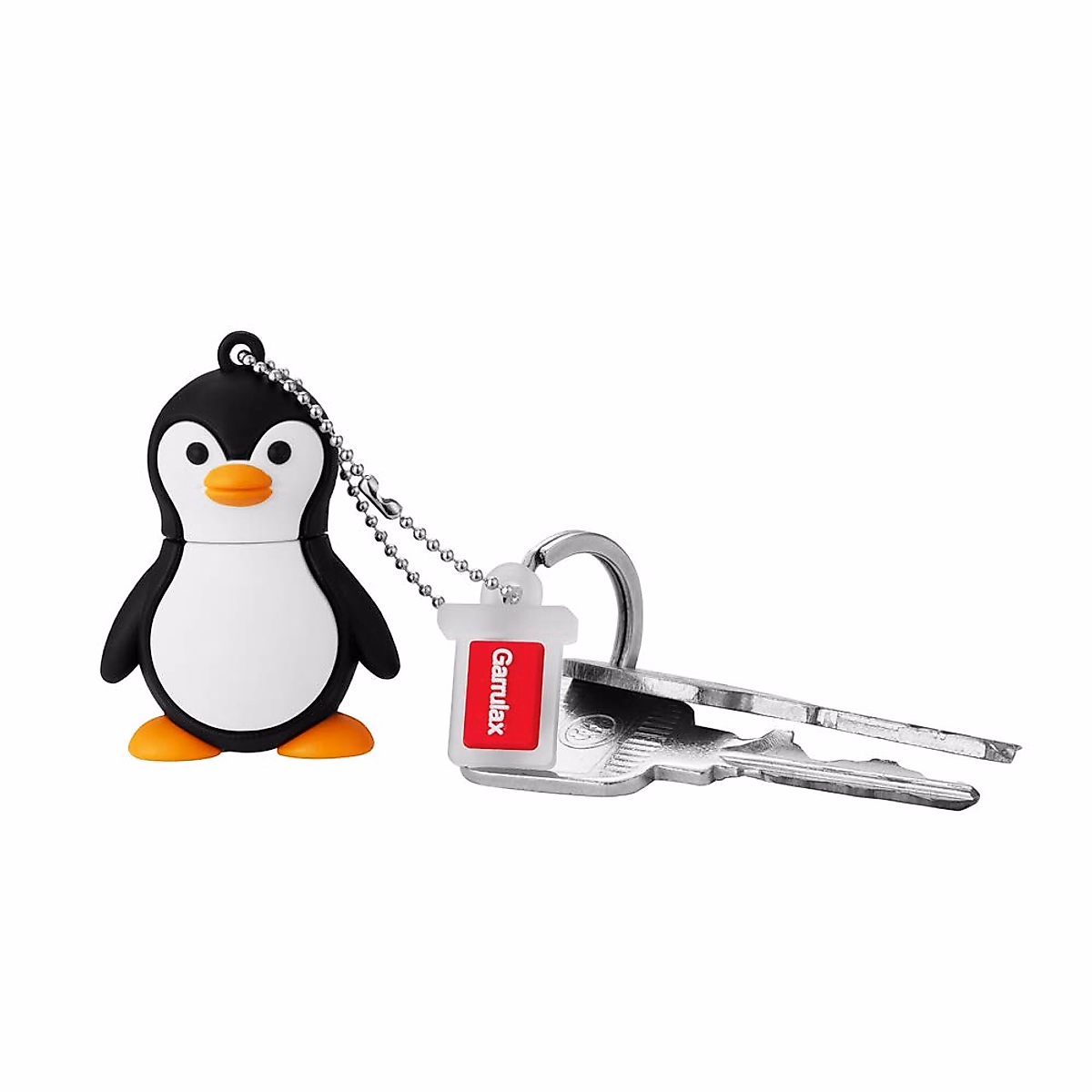 GARRULAX USB Flash Drive, 8GB / 16GB / 32GB USB 2.0 Updated Waterproof USB Memory Stick Date Storage Pendrive Thumb Drives (32GB, Cute Penguin)