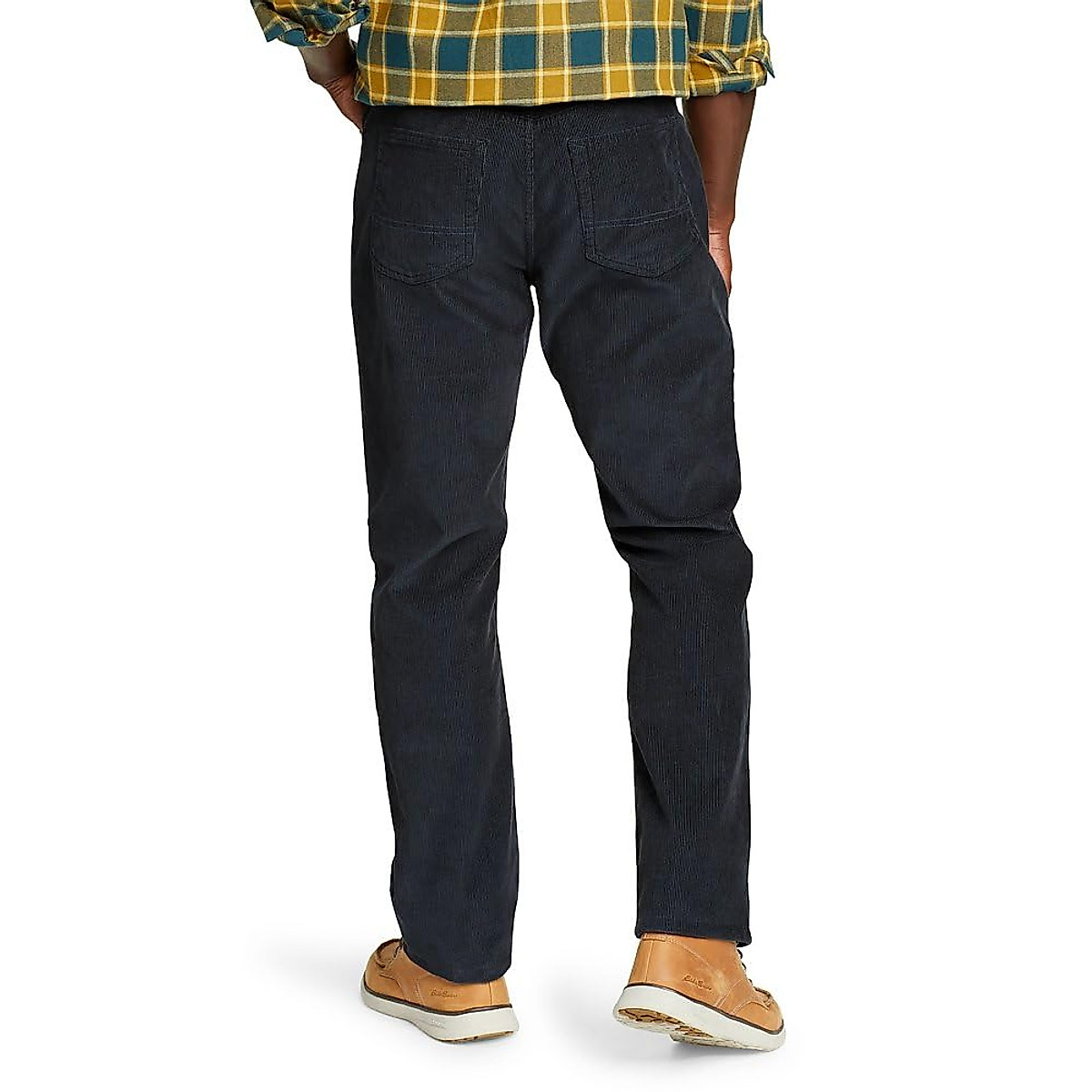 Eddie Bauer Men's Corduroy 5-Pocket Pants, Storm, 34W x 32L