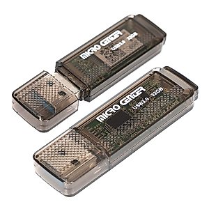 Micro Center SuperSpeed 2 Pack 32GB USB 3.0/USB3.1 Gen1 Flash Drive Gum Size Memory Stick Thumb Drive Data Storage Jump Drive (32G 2-Pack)