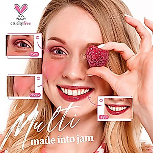 bayfree Lip Tint Stain Set, Lip Stain Long Lasting Waterproof, Lightweight, Non-sticky, Transfer-Proof, Matte Finish Lip Makeup (made into jam)