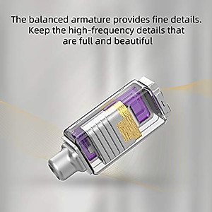 KZ S2 Hybrid Dual Driver in Ear Earphones, TWS True Wireless Bluetooth 5.0 Earbuds with Microphone, 1DD+1BA HiFi Headsets for Sports/Workout/Game/Music (White)