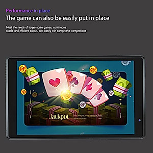 NOVOJOY Tablet 8 inch Tablet PC, Android 11 Tablets, Quad-Core 2GB RAM 32GB ROM WiFi IPS 8 Inch HD Display 4300mAh Tablets. (Black)