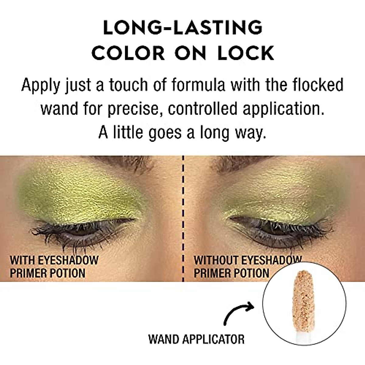 Urban Decay Eyeshadow Primer Potion, Eden - Award-Winning Nude Matte Eye Primer for Crease-Free Eyeshadow & Makeup Looks - Lasts All Day - Great for Oily Lids - 0.33 fl oz