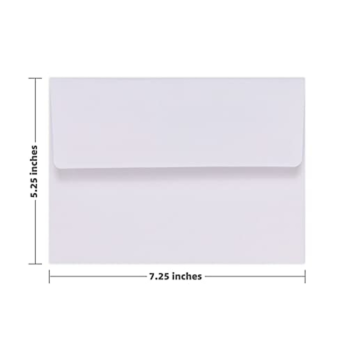 36-Pack White 5x7 Envelopes Self Seal A7 Envelopes, Mailing Envelopes, 5x7 Envelopes for Invitations, White Envelopes for 5x7 Cards, Letters, Photos, Thank You Cards, Wedding