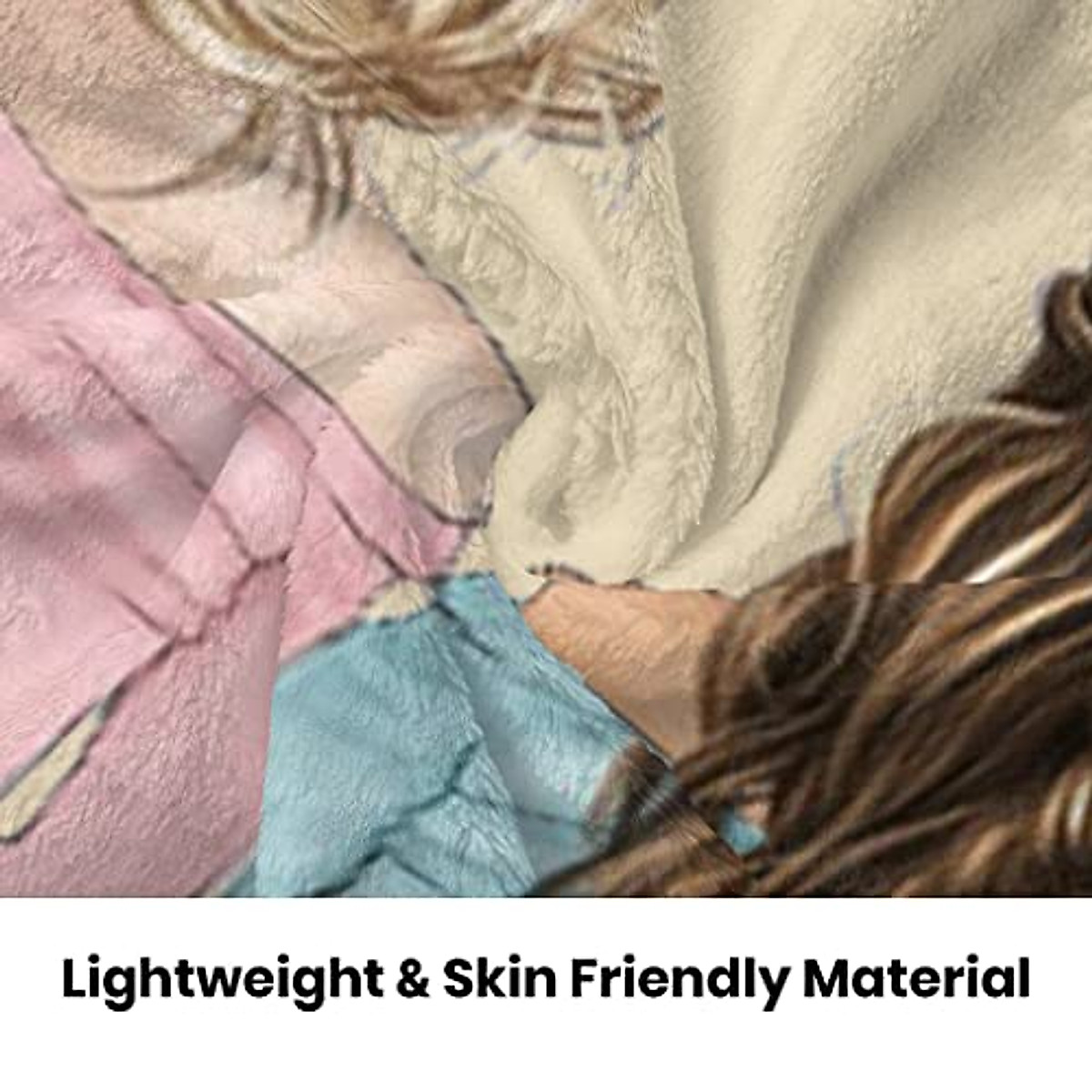 AIYUBOFUN Best Friend Blanket for Mothers Day, Friendship Gifts for Women Friends, Bestie Gifts for Women, Bestfriend Gifts for Best Friend, BFF Gift for Woman, Throw Blanket 60 x 50 inch