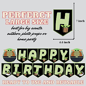 Nelton Party Supplies For BBYD Includes Cake Topper, 24 Cupcake Toppers, 20 Latex Balloons, Happy Birthday Backdrop, 1 Table Cloth , 1 Banner