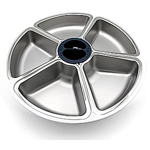 Cat Mate C500 Five-Meal Automatic Pet Feeder with Stainless Steel Bowl Inserts