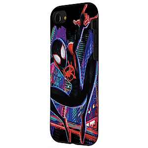 iPhone SE (2020) / 7 / 8 Marvel Spider-Man Into the Spider-Verse Miles Morales City Case