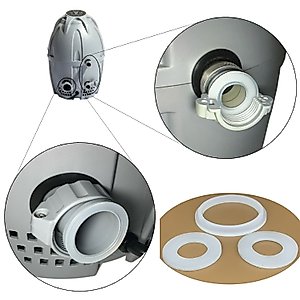 RTPOWER Fits Coleman, Lay-Z-spa ，A and B/C Connector Seals Gaskets(1 A + 2 B/C)
