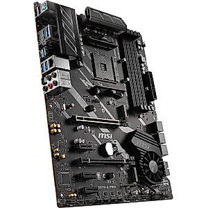 MSI X570-A PRO Motherboard (AMD AM4, DDR4, PCIe 4.0, SATA 6Gb/s, M.2, USB 3.2 Gen 2, HDMI, ATX)