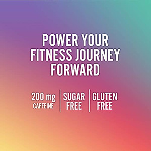 Alani Nu Pre Workout Supplement Powder for Energy, Endurance & Pump | Sugar Free | 200mg Caffeine | Formulated with Amino Acids Like L-Theanine to Prevent Crashing | Rainbow Candy, 30 Servings