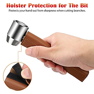 Bushcraft Gear Tool for Survival Settlers, SUNJOYCO Hand Auger Drill Wrench with Scotch Eye Wood Drill Peg and Manual Hole Maker, Auger Drill Bit for Outdoor Bushcrafting Camping Backpacking