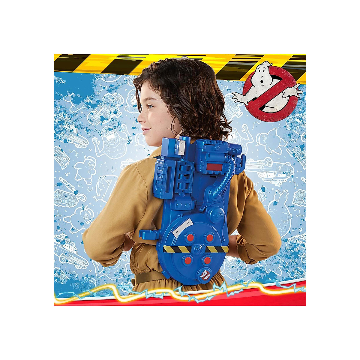 Ghostbusters Movie Proton Pack Roleplay Gear for Kids Ages 5 and Up, Classic Blue Toy, Great Gift for Kids
