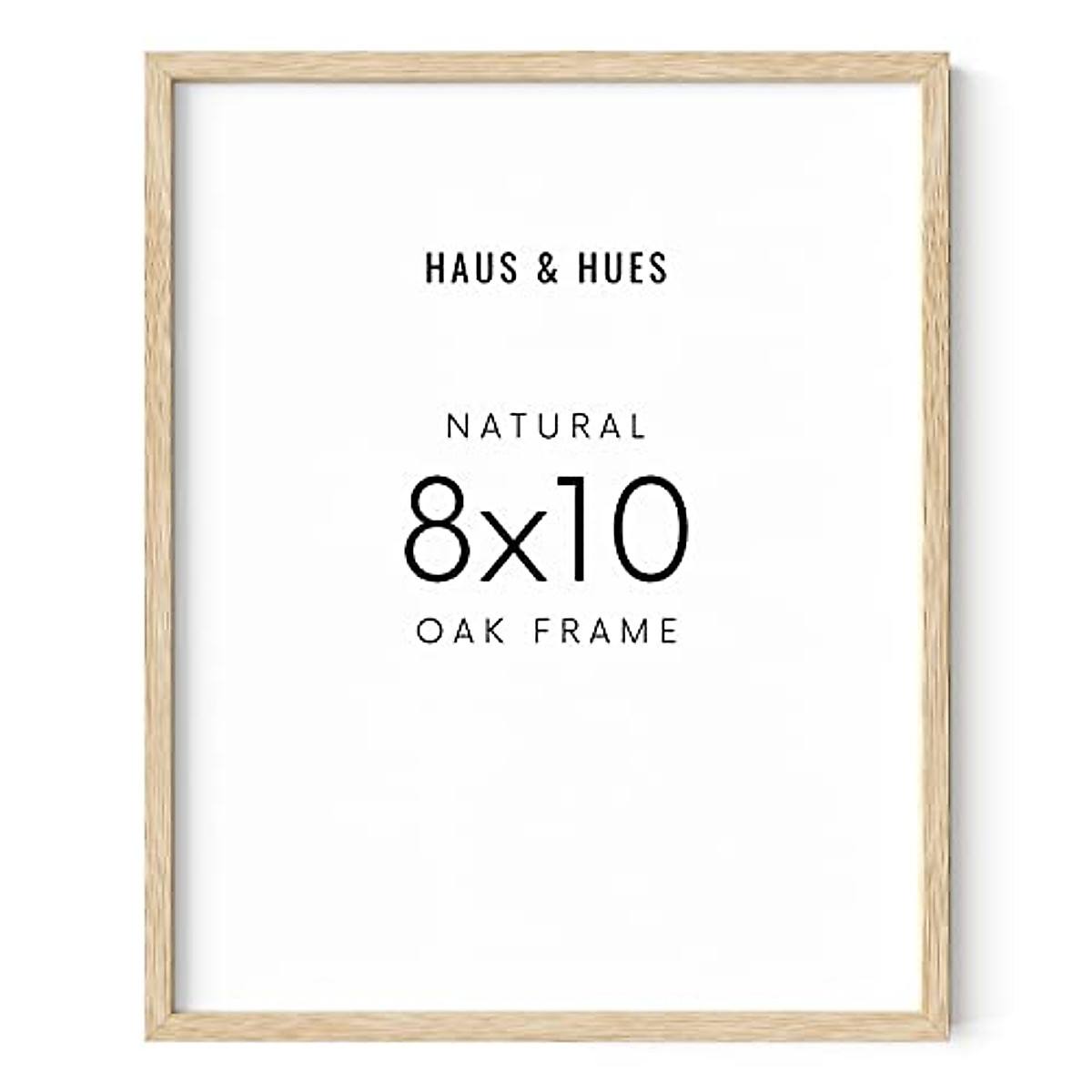 HAUS AND HUES 8x10 Frame - 8x10 Wood Picture Frame Wood Frames 8x10 Wood Frame Natural Wood Picture Frames Light Wood Frame 8x10 Picture Frame Wood Color Frame Natural Wood Frame, BEIGE FRAMED