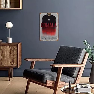 Comala posters Tin Sign Cafe bar Home Wall Art Decoration Retro Metal Tin Sign 8x12 inch