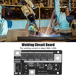 Spot Welder PCB Circuit Board, 12V Battery Spot Welder Set PCB Circuit Board DIY Welding Circuit Board with Automatically Trigger Welding