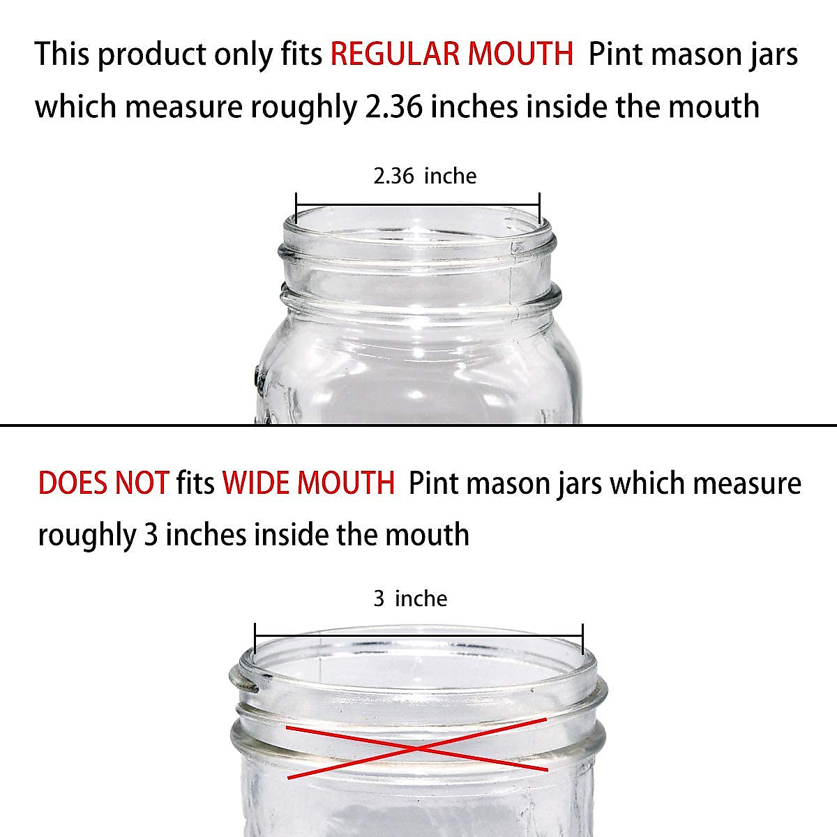 Mason Jar Liquid Soap Dispenser Lids - 304 Stainless Steel Pumps & Lids for 16oz Regular Mouth Mason Jar-Rustic/Farmhouse Decor, for Hand Soap,Dish Soap, Lotions/Brushed Nickel-6 Pack, 2 Long Tubes