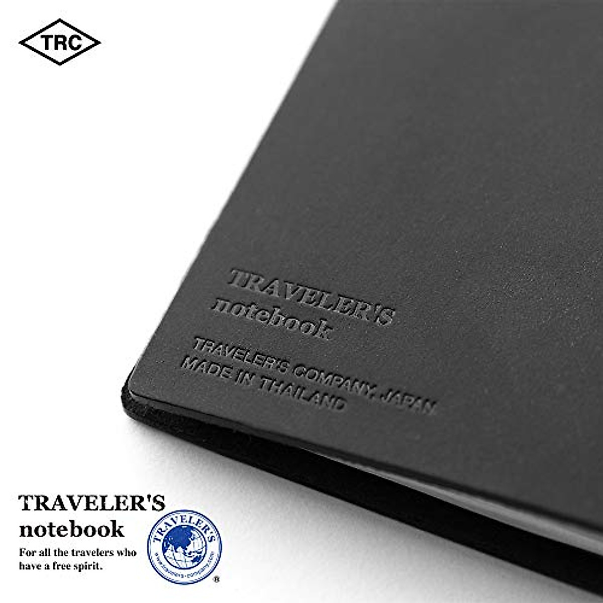 ミドリ(MIDORI) Traveler's Notebook, Passport Size, Black 15026006