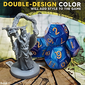 10 Pcs Dungeons and Dragons Dice Set - D12 Dice Set D&d Dice Polyhedral Dice Set Role Playing Dice Sets for Table Games D and D Dice Set - RPG Dice Set Bulk DND Dice Set DND Dice Bulk D&d Dice Set