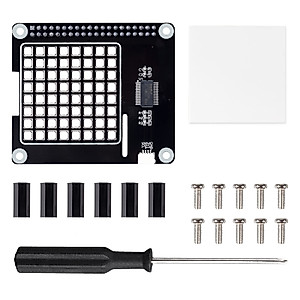 SunFounder RGB 8x8 64 LED Matrix Panel Individually Addressable for Raspberry Pi I2C Control 24 bit Color Programmable