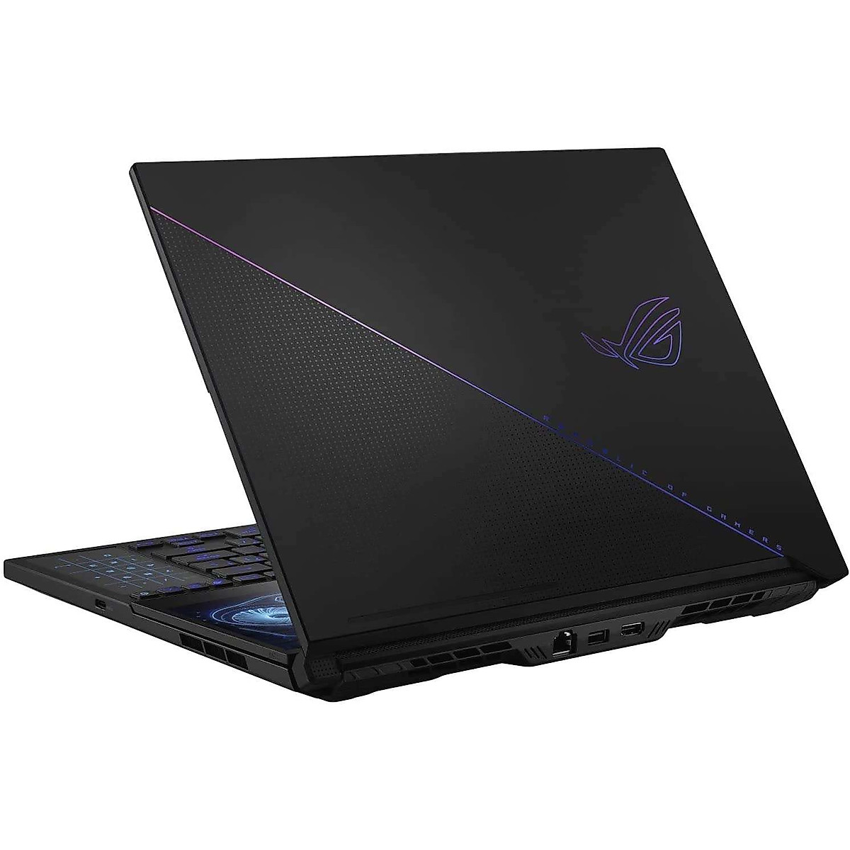 XOTICPC 2023 ASUS ROG Zephyrus Duo 16 GX650PZ Gaming Laptop (AMD Ryzen 9 7945HX, 64GB RAM, 1TB NVMe SSD, RTX 4080 12GB, 16" QHD+ 240Hz 3ms, Win 11 Pro) Gamer Notebook Computer
