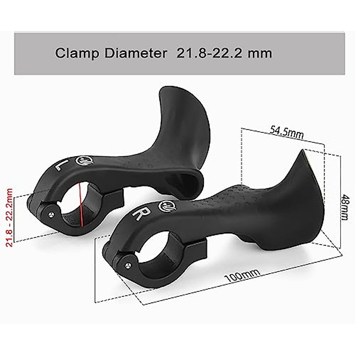 Ergonomic Design Mtb Bicycle Inner Bar ends MTB Mountain Bike Handlebar Ends