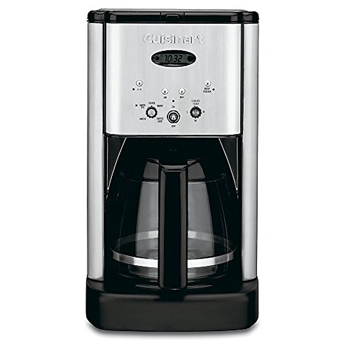 Cuisinart DCC-1200FR Brew Central 12-Cup Coffeemaker, Brushed Stainless Steel (Renewed)