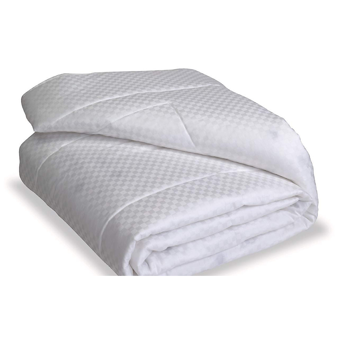 Nikken 1 Thinner King/California King White Comforter 1269 - Deeper Sleep, Less Pain, More Flexibility, Temperature Regulating, Hypoallergenic, Hotel Quality Duvet Insert, Weighted Blanket Throw Quilt