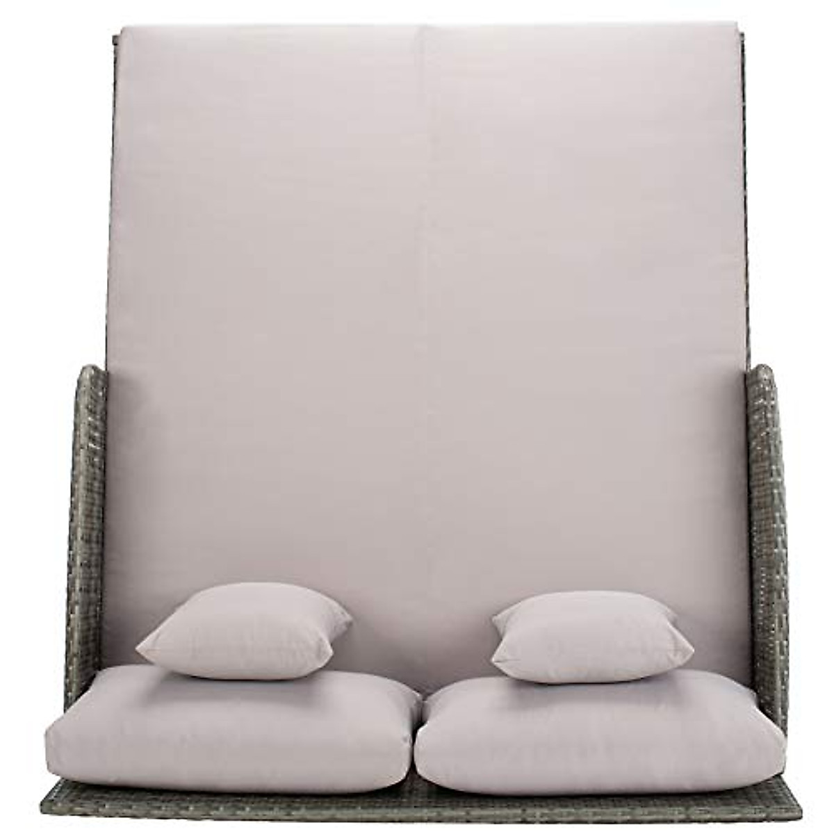 Safavieh PAT7500B Outdoor Collection Cadeo Grey Cushion Daybed