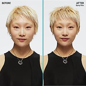 REDKEN Spray Wax Invisible Texture Mist | For All Hair Types | High Impact Finishing Spray-Wax | Adds Volumizing Body & Dimension With A Satin-Matte Finish | Medium Control | 5.5 Oz