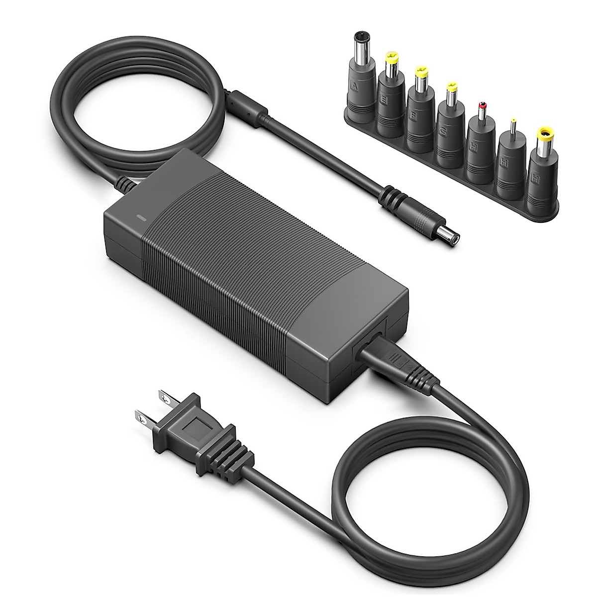 HKY 19V 90W Universal AC DC Adapter for Portable Power Station Fit Jackery Goal Zero BLUETTI Anker MARBERO BALDR GRECELL Flashfish ALLWEI Rockpals 200W~500W and More Brands Outdoor Solar Generator