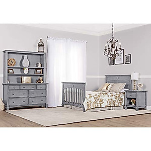 Evolur Santa Fe 5-in-1 Convertible Crib, Storm Grey