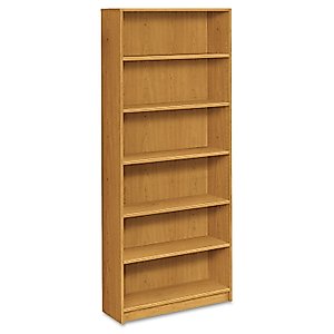 HON 1877C 1870 Series Bookcase, Six Shelf, 36w x 11 1/2d x 84h, Harvest