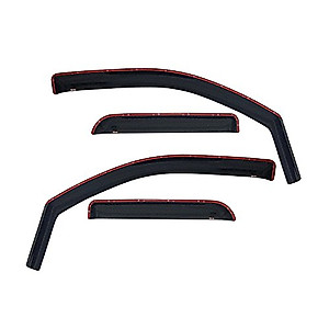 Westin Wade 72-37403 in-Channel Wind Deflectors, Smoke Tint, (4-Piece Set)