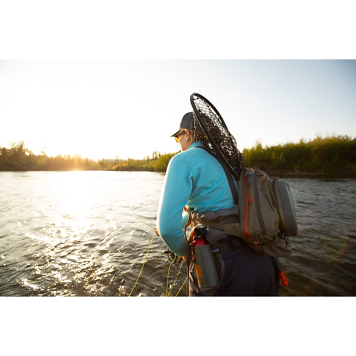 fishpond Summit Sling - 2.0 - Granite | Fly Fishing Sling Pack | Fishing Pack