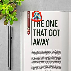 Hatsune Miku Magnetic Page Clips (6-Pack) Stationery