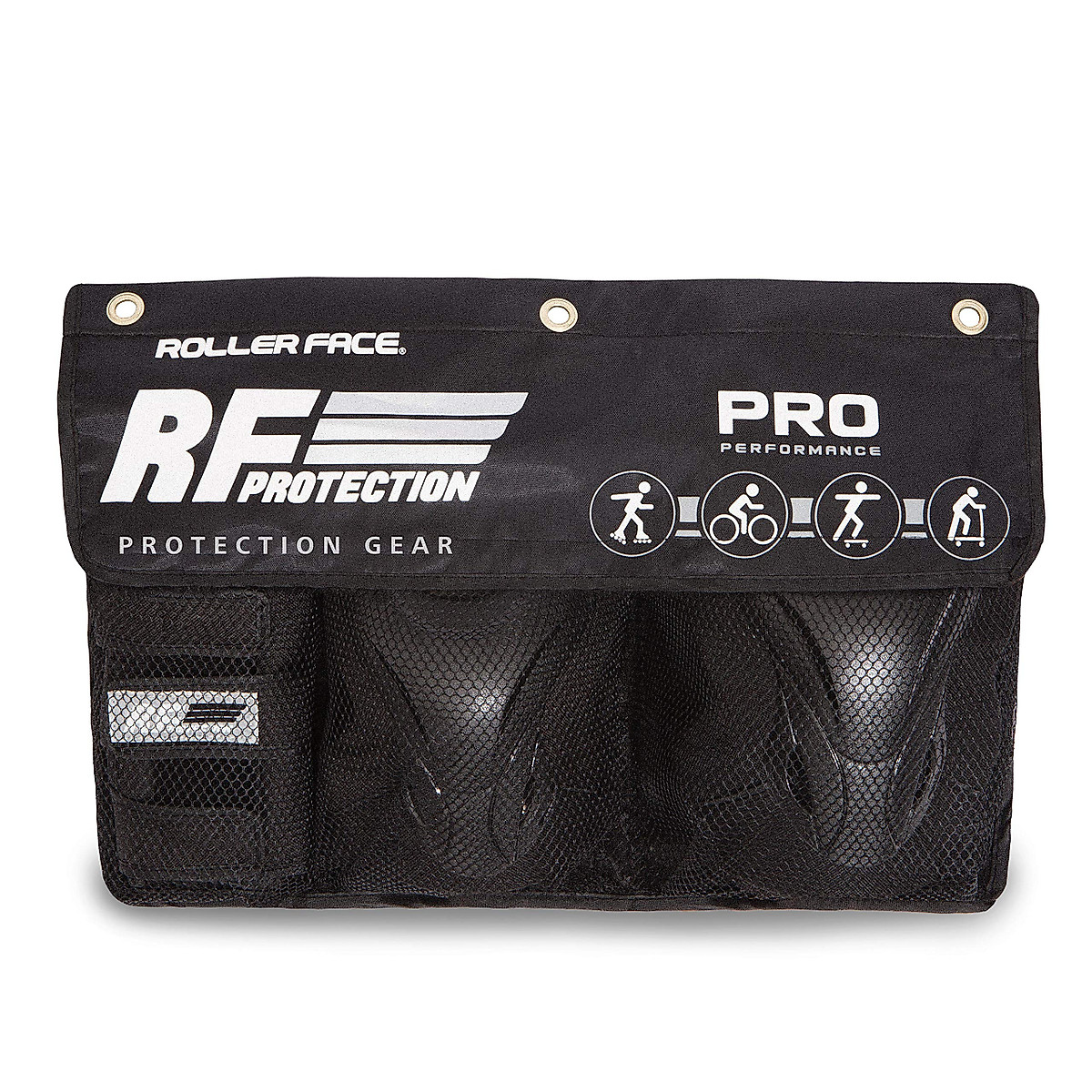 Rollerface Protective Gear Pro-Performance Knee pads, elbow pads and wrist guards Unisex for Multi Sports Scooter, Skateboarding, Biking, Roller Skating, Inline Skating, 3 in 1