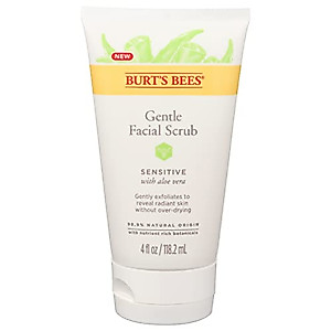 Burts Bees Sensitive Gentle Facial Scrub, 4 FZ