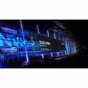 SAMSUNG 980 SSD 250GB PCle 3.0x4, NVMe M.2 2280, Internal Solid State Drive, Storage for PC, Laptops, Gaming and More, HMB Technology, Intelligent Turbowrite, Speeds up-to 3,500MB/s, MZ-V8V250B/AM