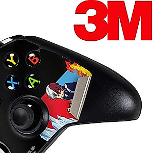 Skinit Decal Gaming Skin Compatible with Xbox One Controller - Officially Licensed Funimation Shoto Todoroki Design