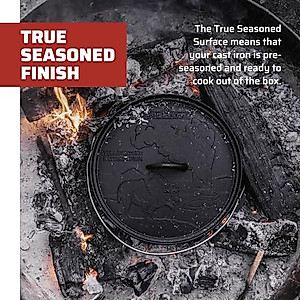 Camp Chef National Parks Cast Iron Set - Cast Iron Cookware - Includes Dutch Oven, Skillet & Lid - Cast Iron Skillet Set for Indoor & Outdoor Cooking