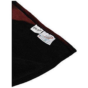 Northwest Comfy Throw Blanket with Sleeves, 48 x 71 Inches, Winter Potter