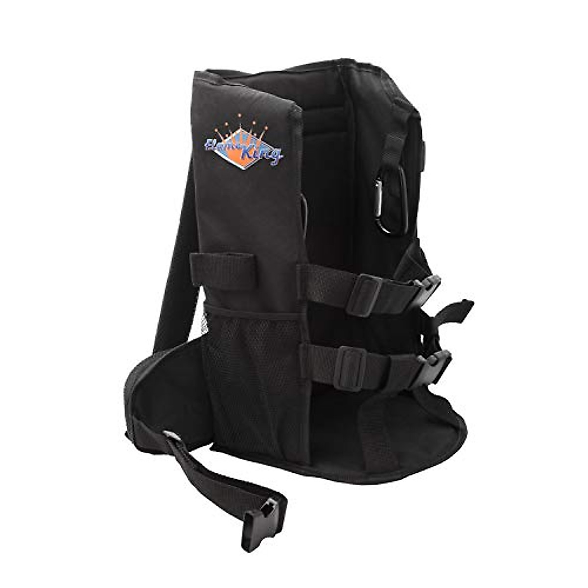 Flame King YSNBKPK Backpack for 11LB or 5lb Propane Tank, Black