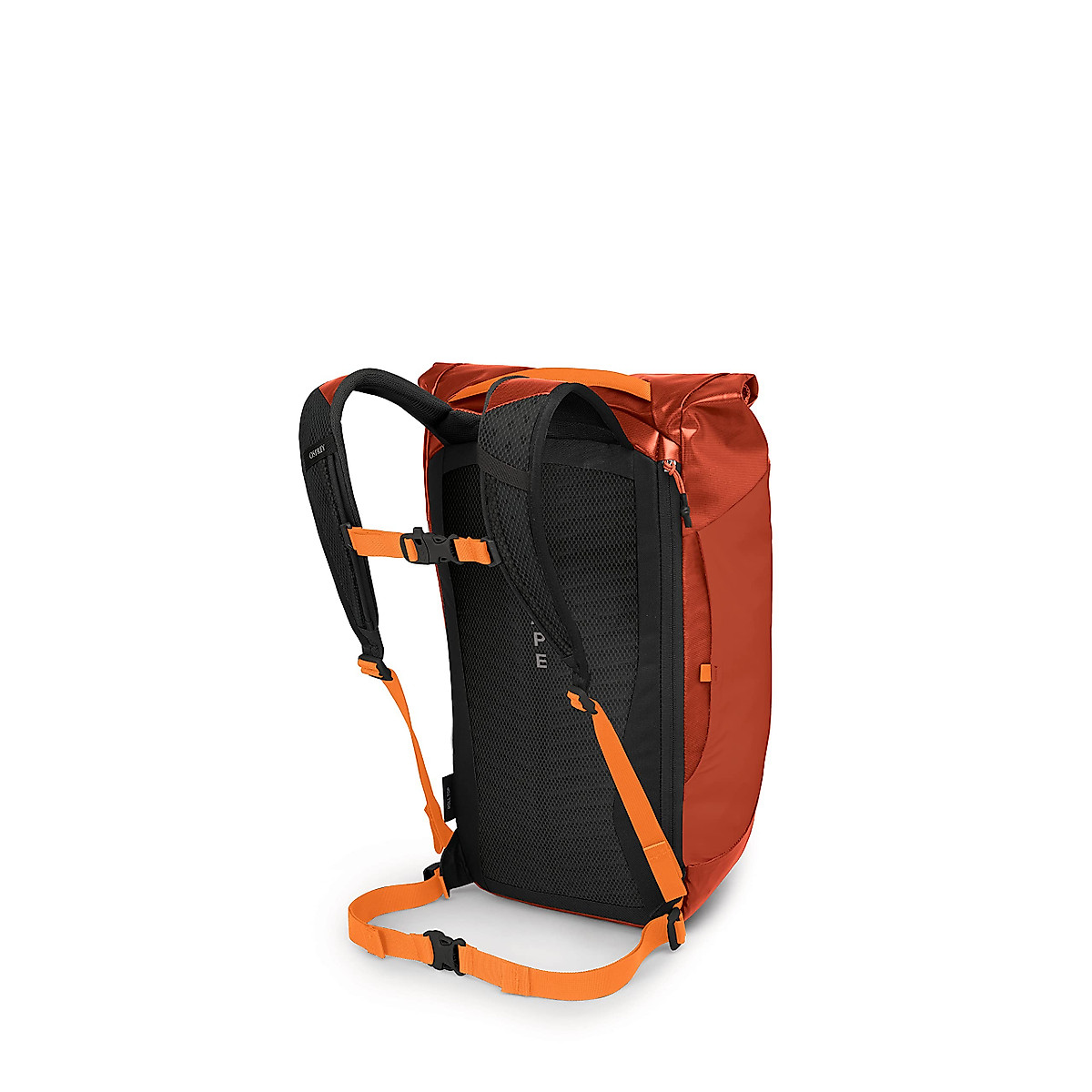 Osprey Transporter Roll Top Laptop Backpack, Top Orange Dawn