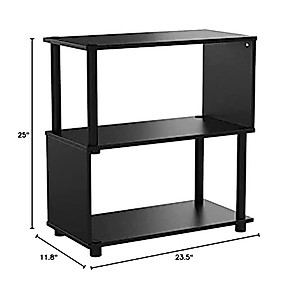 Furinno 3-Tier Flexi Rack, Espresso